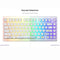 Akko Cinnamoroll ACR Top 75B Acrylic Case Multi-Mode RGB Hot-Swappable ...