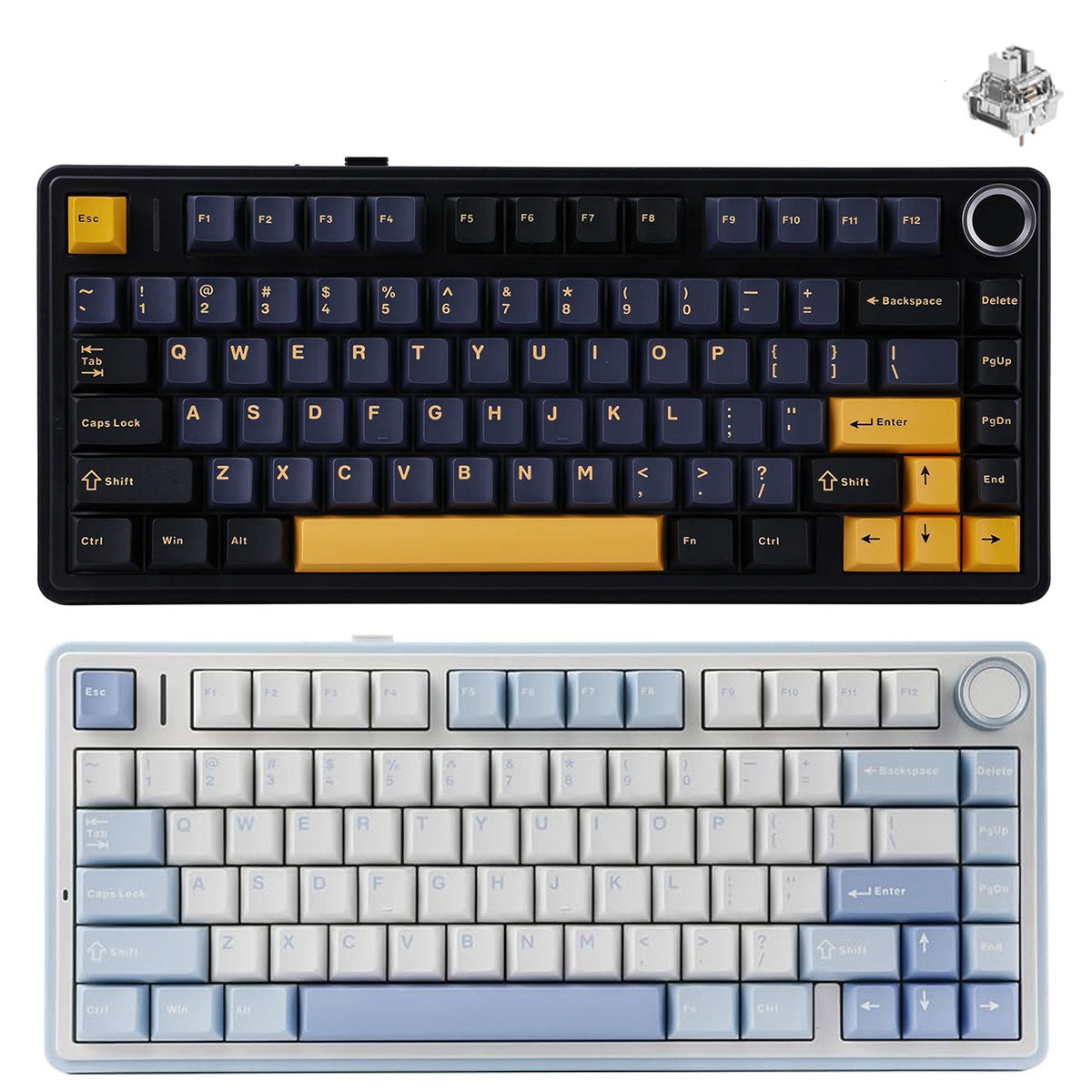 Home All products Aula F75 RGB Tri-Mode Type-C 75% 80-K...