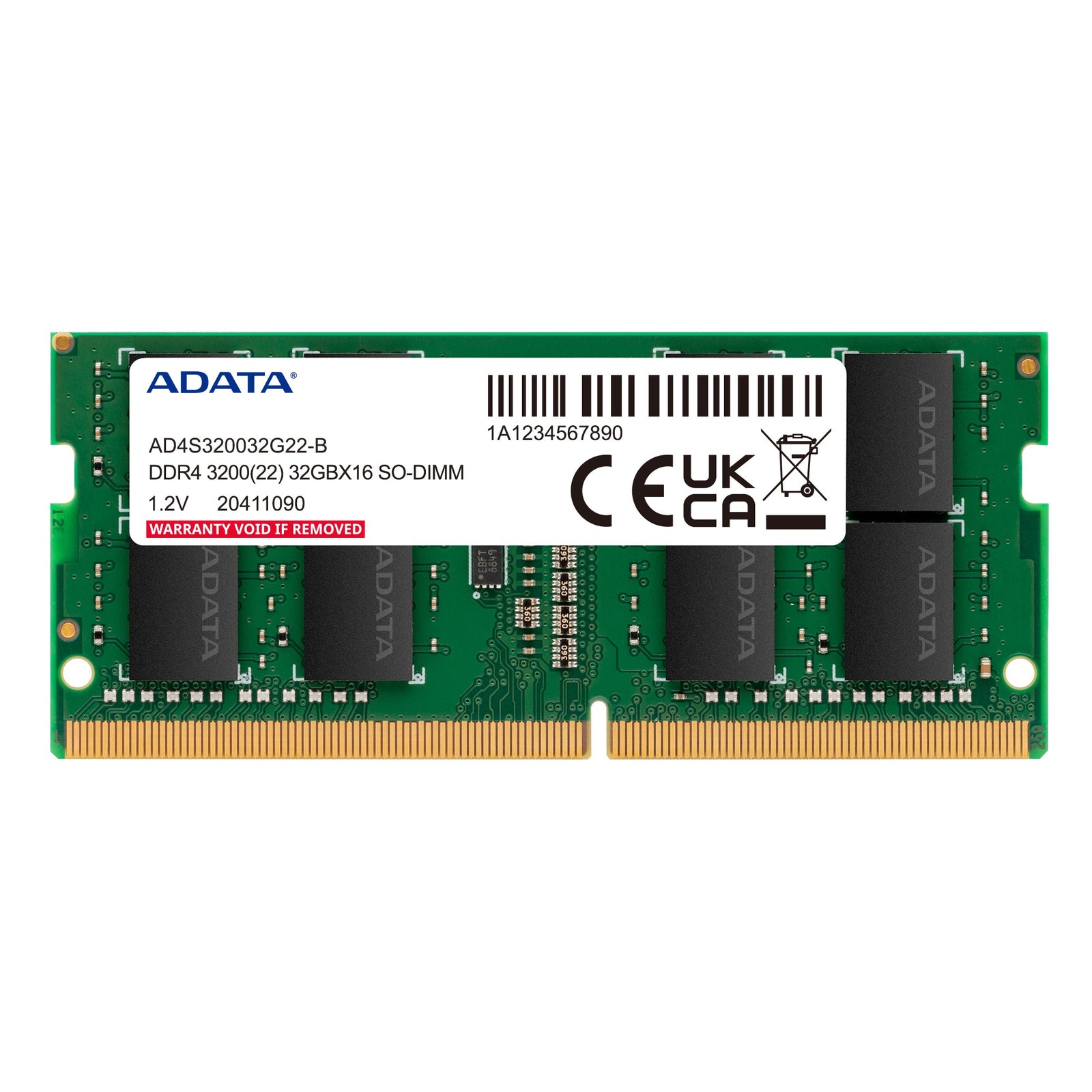 Home All products Adata 8GB DDR4 3200MHZ SO-DIMM Memory...