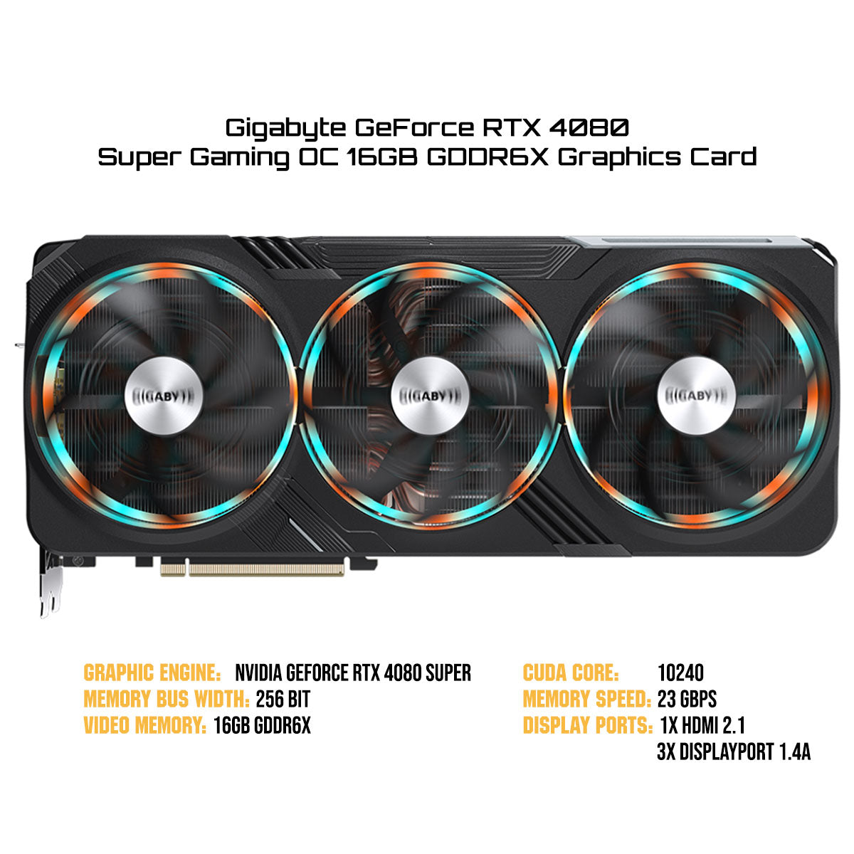 Home All products Gigabyte GeForce RTX 4080 Super Gamin...