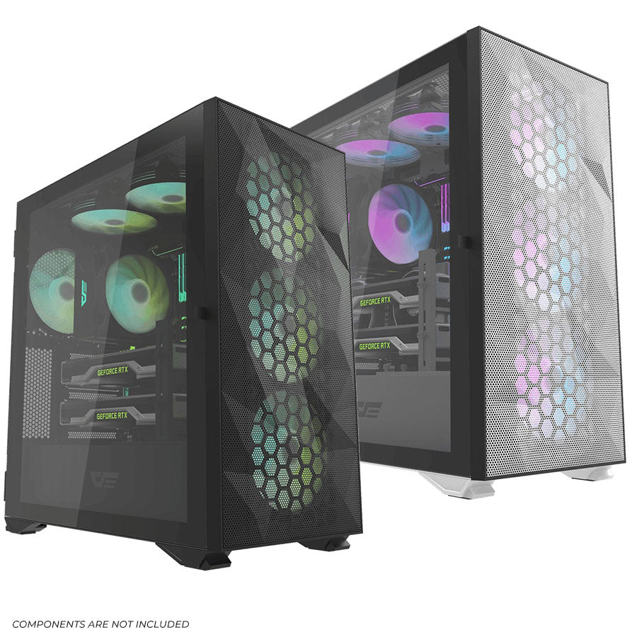 Home All products Darkflash DLX21 Mesh EATX PC Case (Bl...