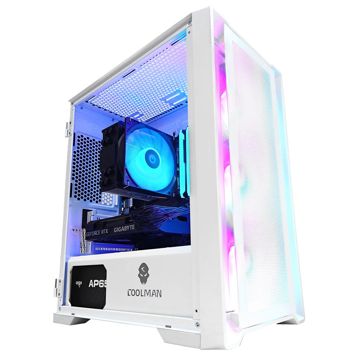 Home All products Alpha Ruby White Desktop Gaming PC