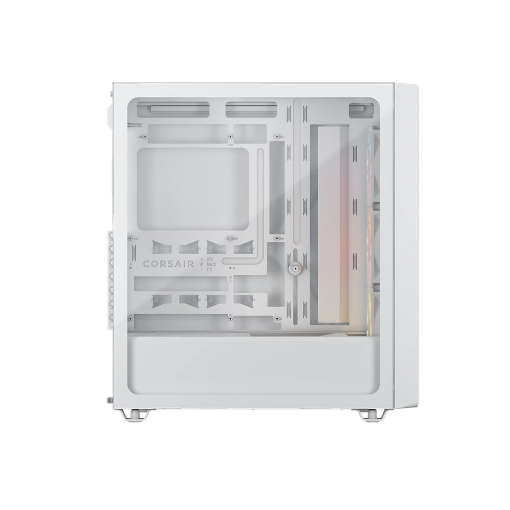Corsair 3200D RS ARGB Mid-Tower ATX PC Case (Black, White)