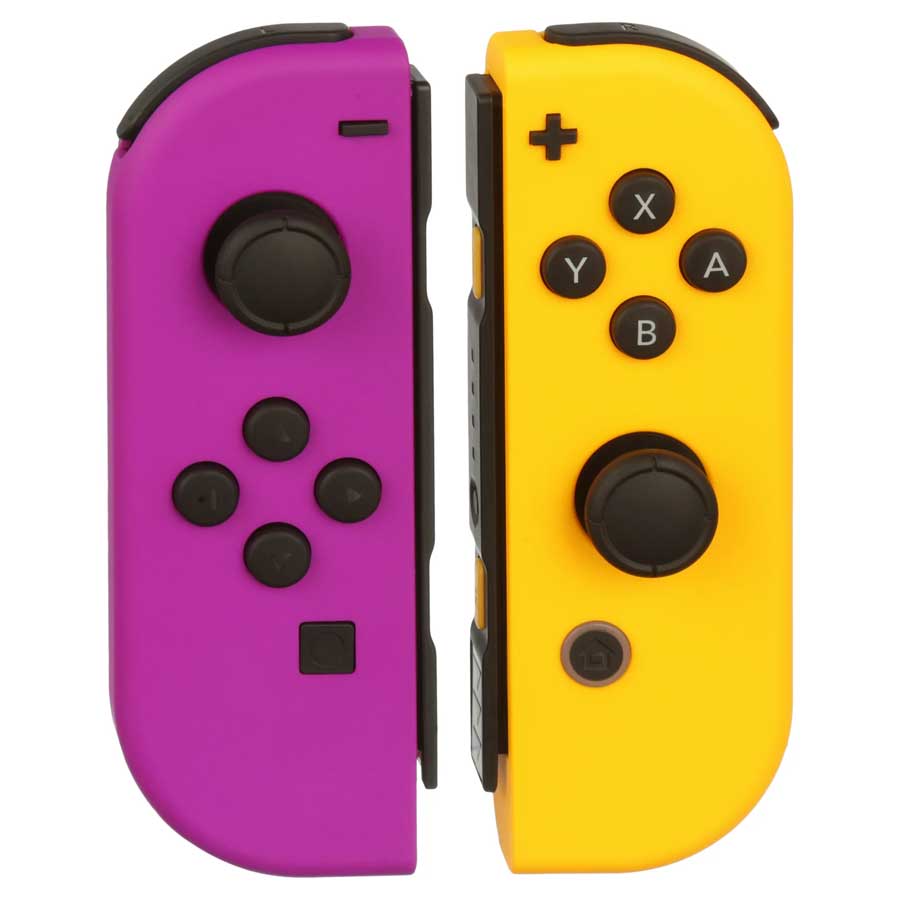 NSW Joy Con Left Right Controller Neon Purple Neon Orange HK