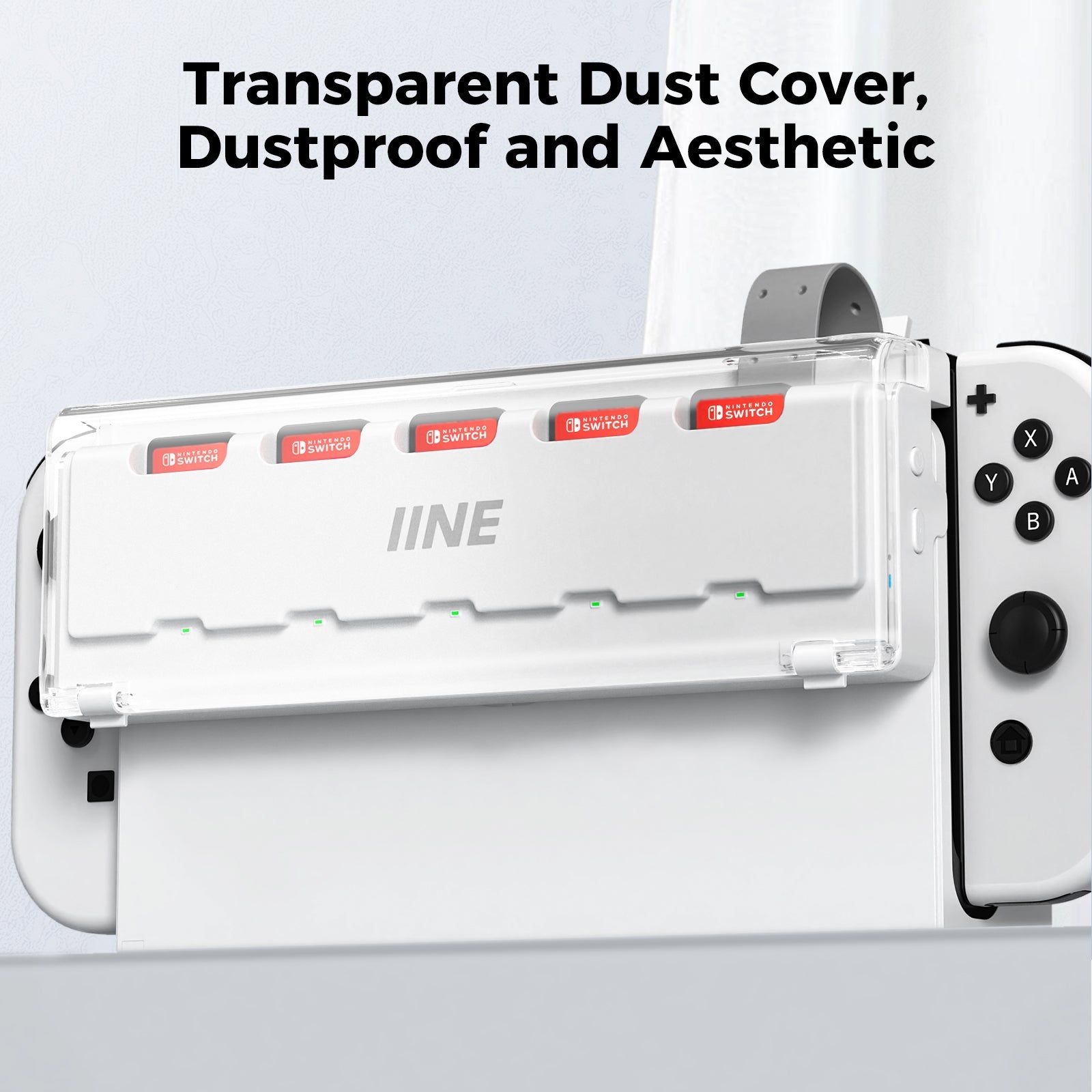 IINE 5-in-1 Game Cards Switcher for Switch/ Switch OLED (L863)