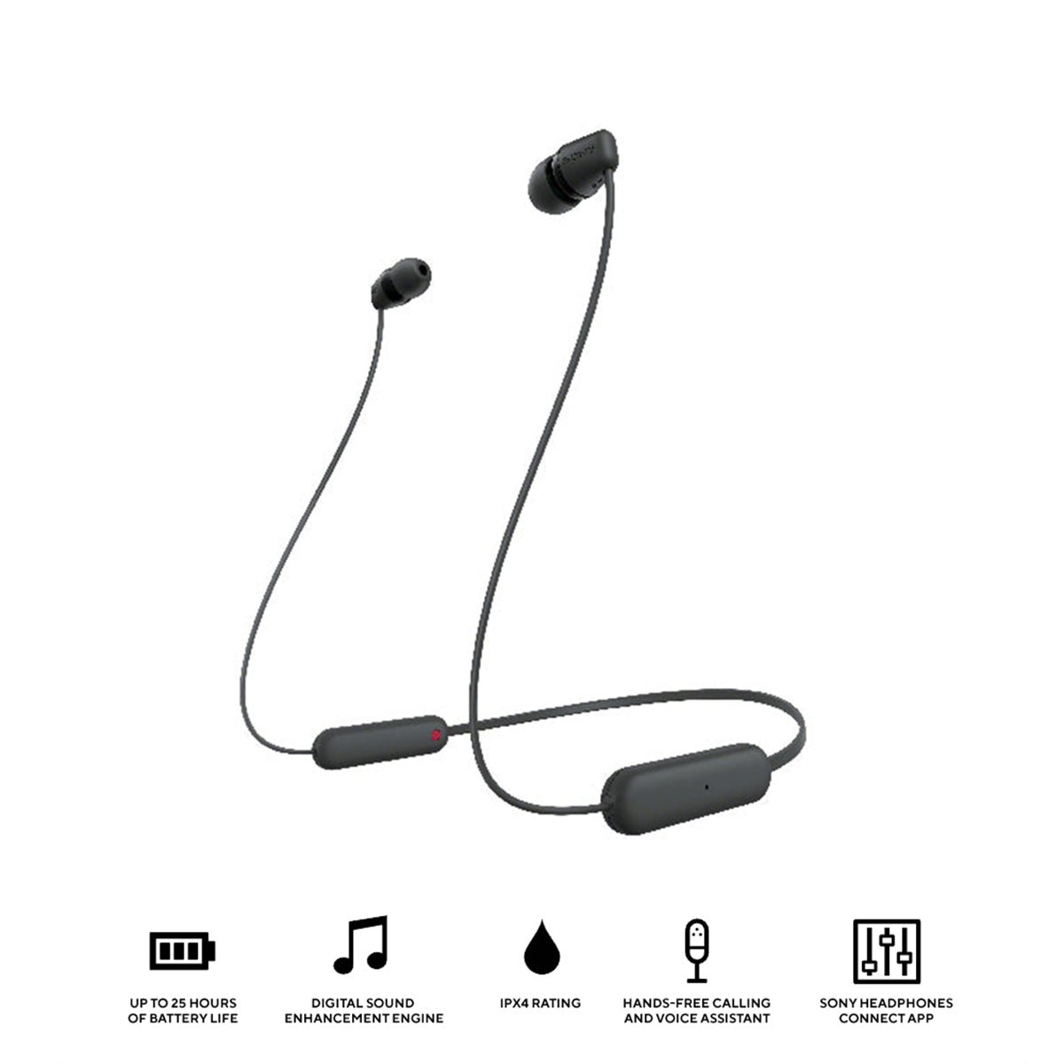 Home All products Sony WI-C100 Wireless In-Ear Headphon...