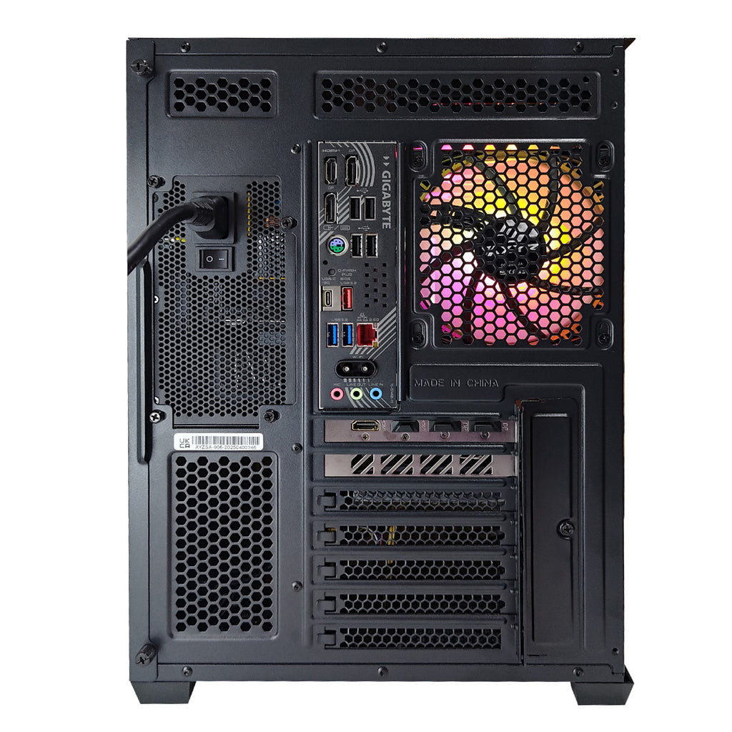 Optima Qubex Black Desktop Gaming PC | AMD Ryzen 7 7800X3D | 32 GB RAM ...