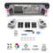 JSAUX RGB & Vents Transparent Back Plate for Steam Deck & Steam Deck ...