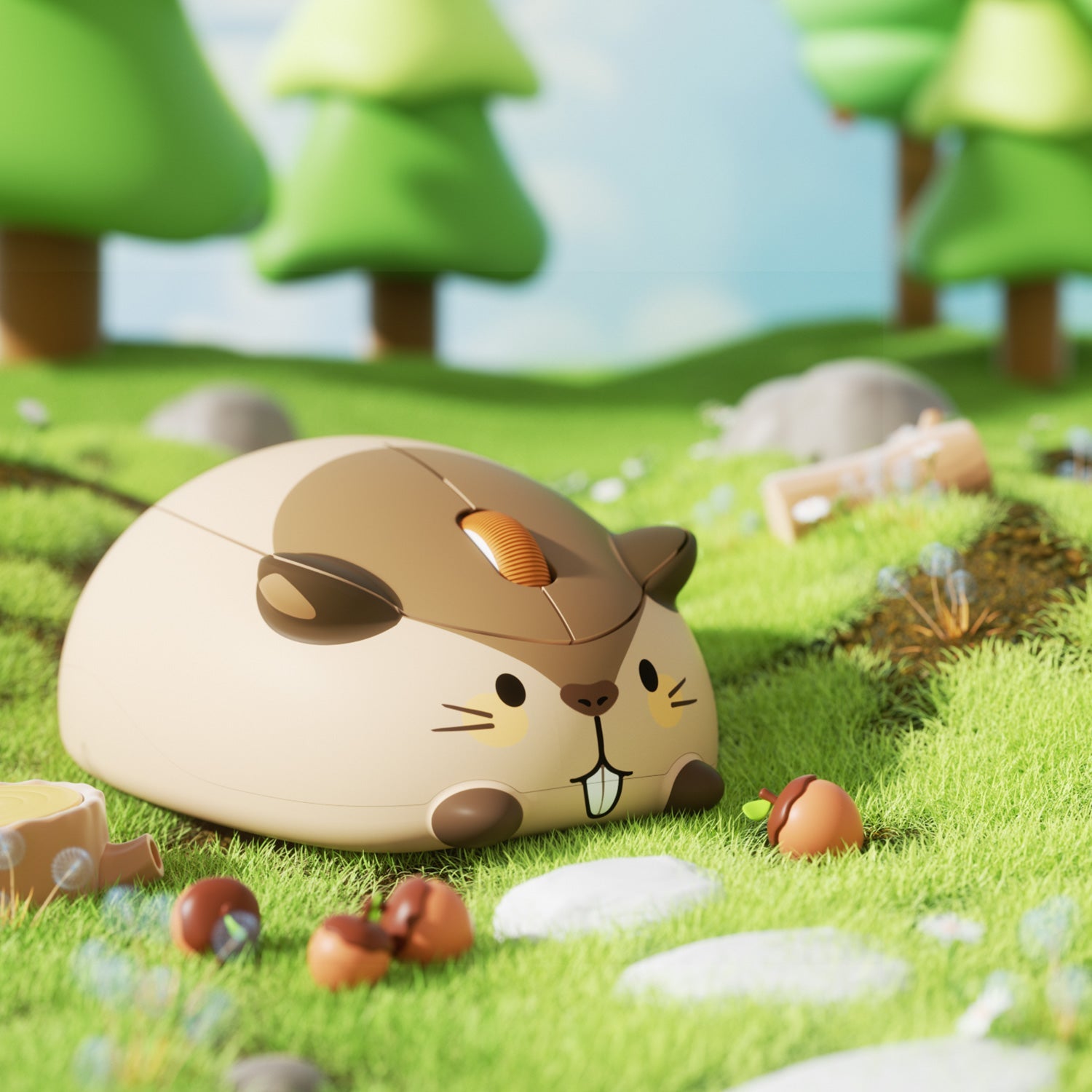 Home All products Akko Cat Theme Mouse (Marmot)