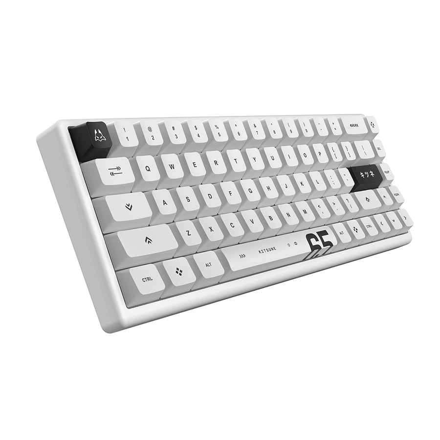 Arbiter Studio Polar 65 Pro Magnetic Gaming Keyboard (Kitsune White ...
