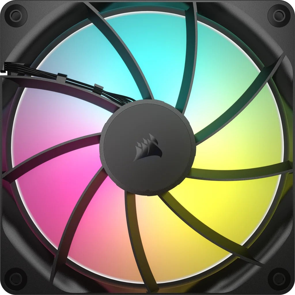 Home All products Corsair RS140 ARGB 140mm PWM Fan - Bl...