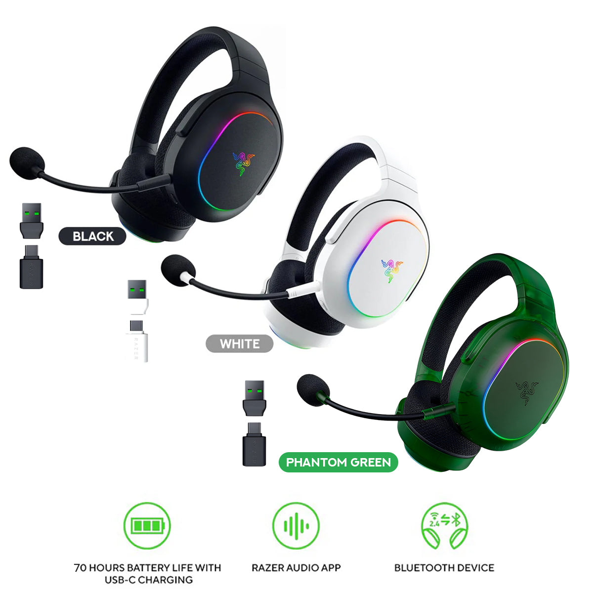 Home All products Razer Barracuda X Chroma Wireless Mul...