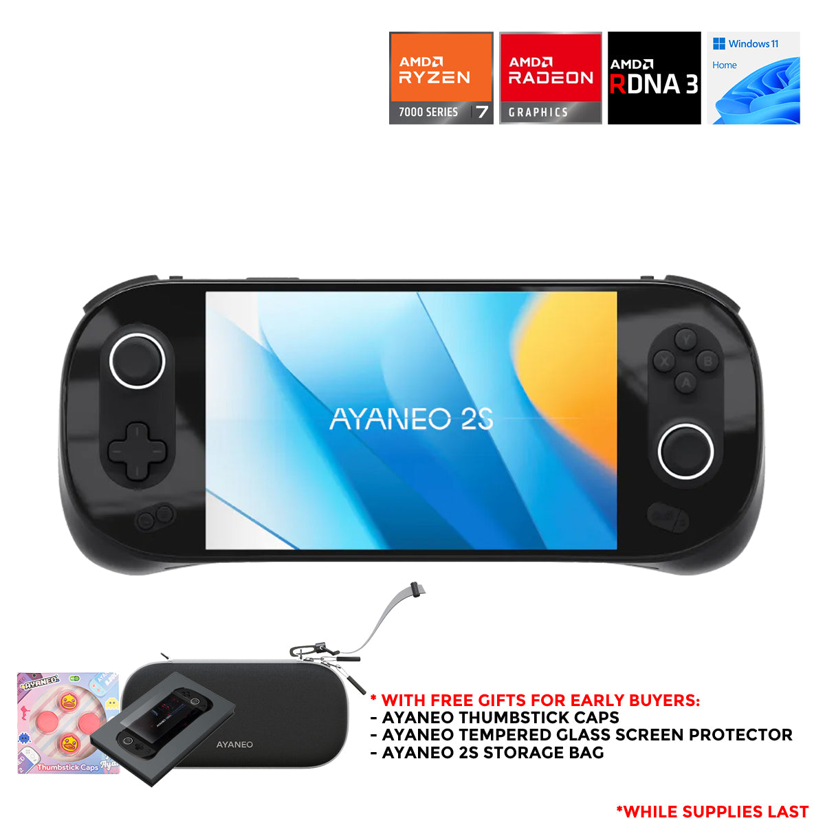 Home All products Ayaneo 2S AMD Ryzen 7 7840U 32GB RAM ...