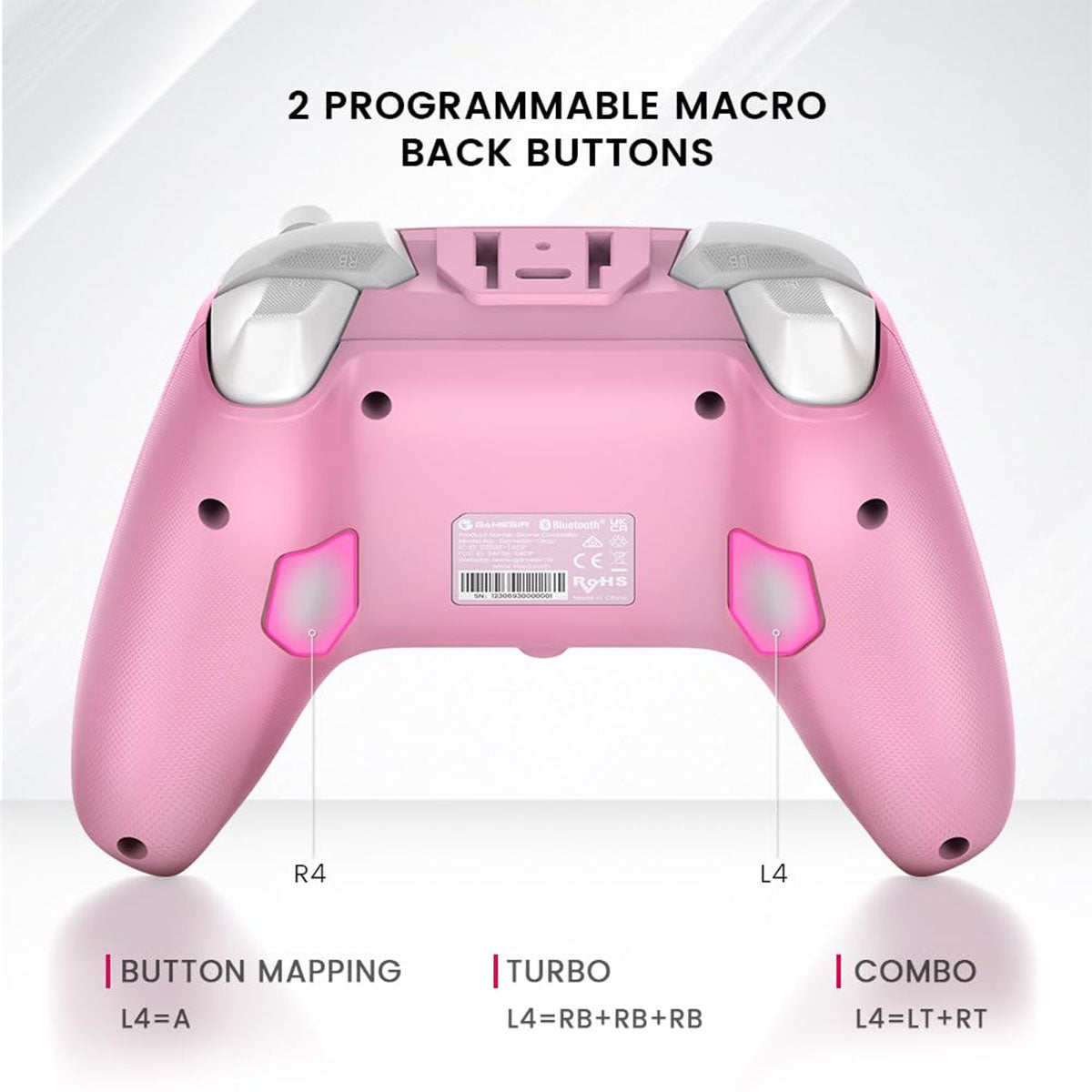 Gamesir T4 Cyclone Pro Multi-Platform Wireless Gamepad with Hall Effect Sticks and Triggers ...