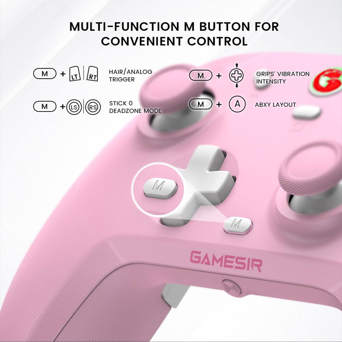 Gamesir T4 Cyclone Pro Multi-Platform Wireless Gamepad with Hall Effect ...