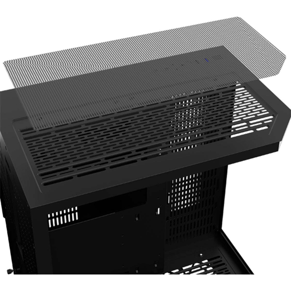 Home All products Coolman Spectra Luxe ATX Case (Black,...