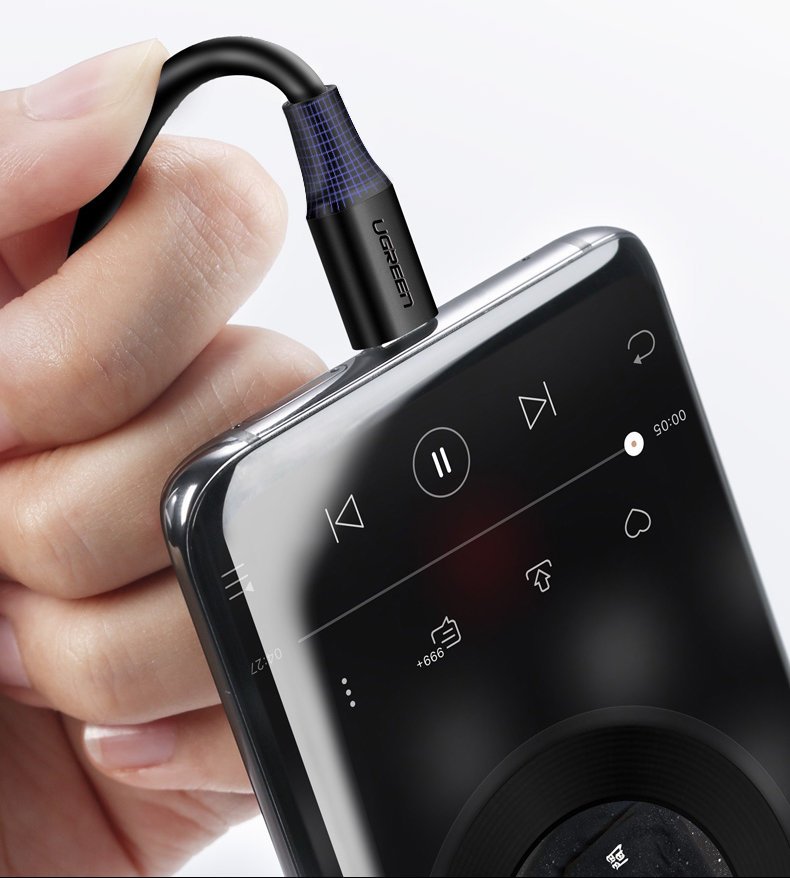 Ugreen USB-C To Micro B Cable - 1M (Black) (US312/20103)