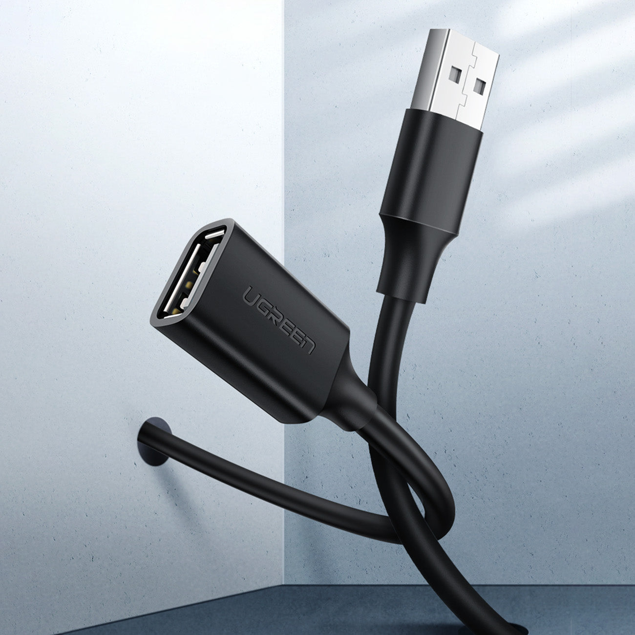 Home All products UGreen USB 2.0 A Male To Female Exten...