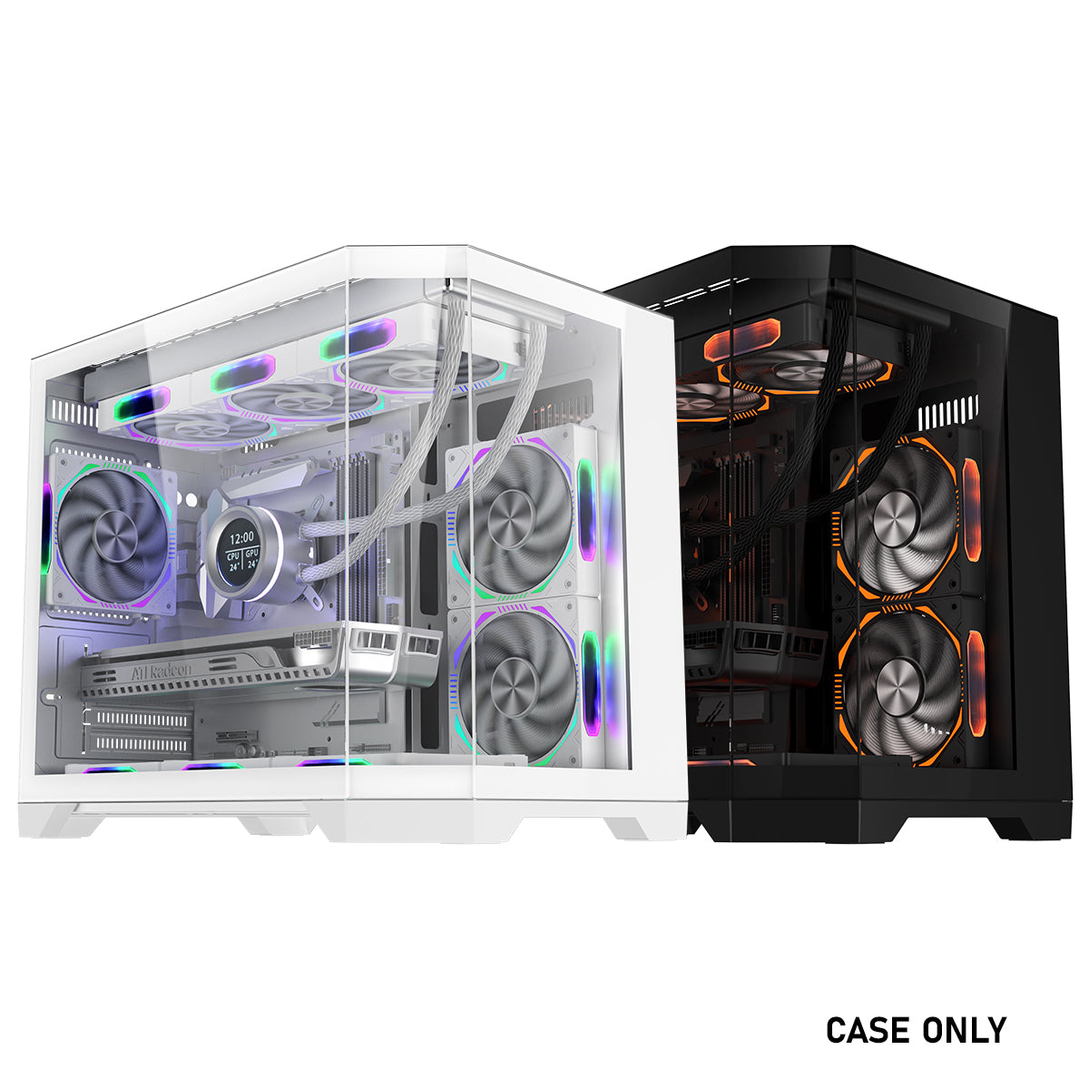 Home All products Coolman Spectra M-ATX Case (Black, Wh...