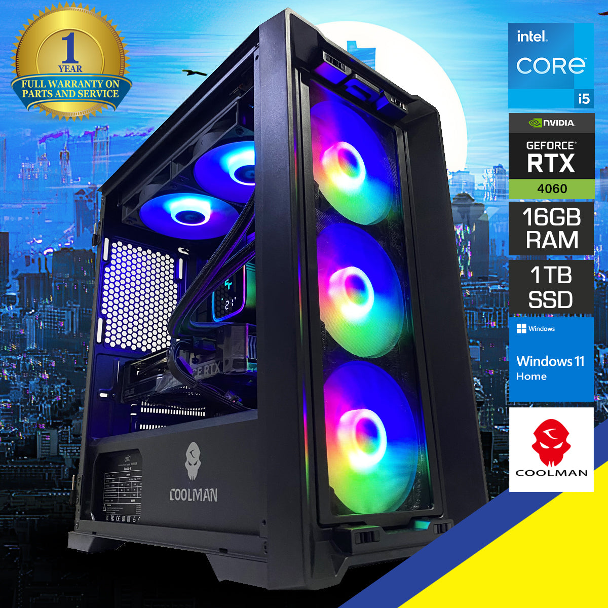 Home All products Sigma Ruby Desktop Gaming PC | Intel ...