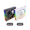 Coolman Drift Fury CM-06SF 120mm Regular ARGB Cooling Fan (Black, White)
