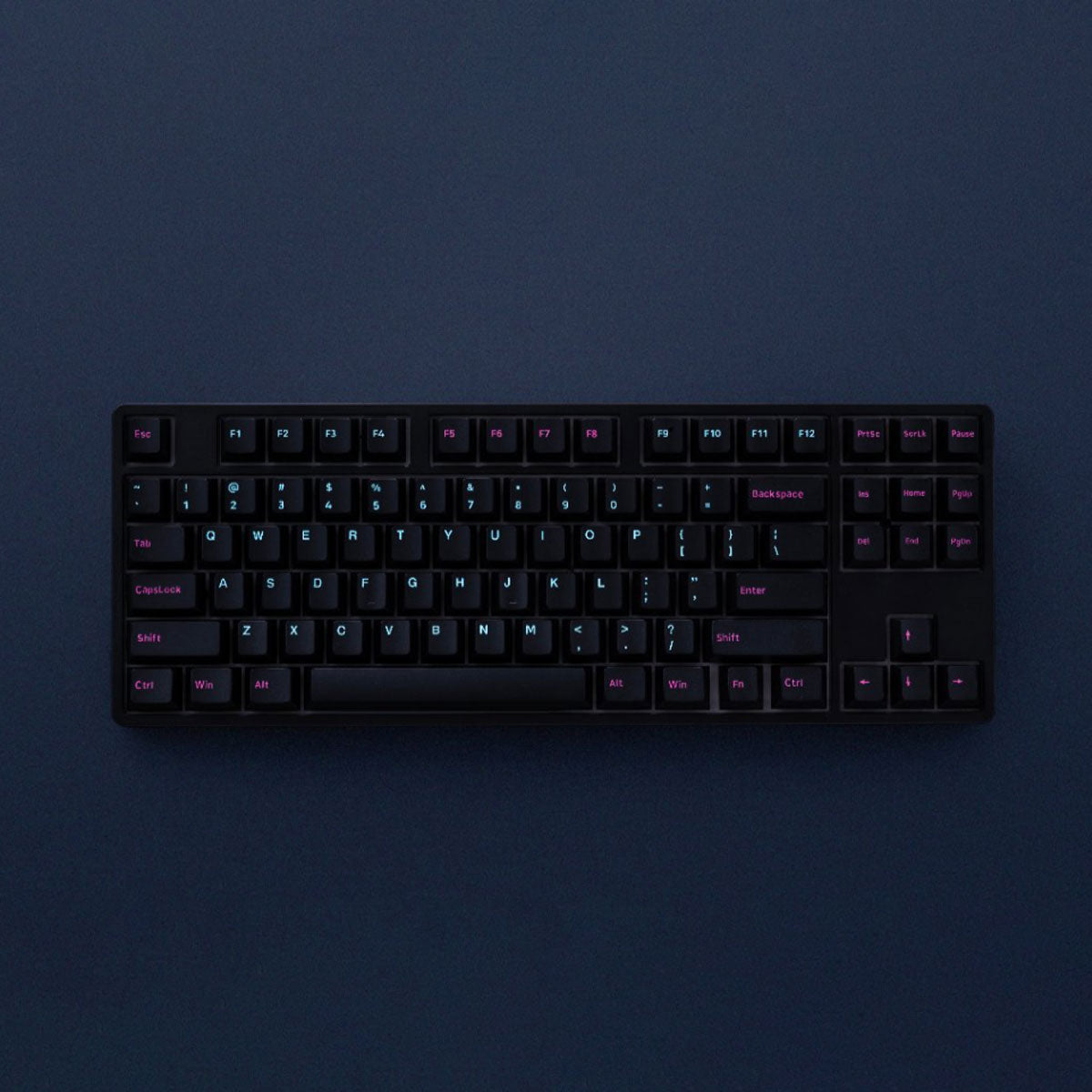Akko Midnight 5087S VIA QMK Wired RGB Hot-Swappable Mechanical Keyboard (Akko V3 Cream Yellow Pro)