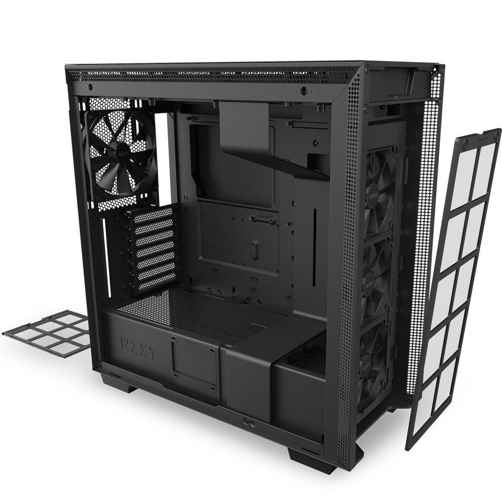 NZXT H710 Compact Mid-Tower ATX Case (Matte Black) (CA-H710B-B1)