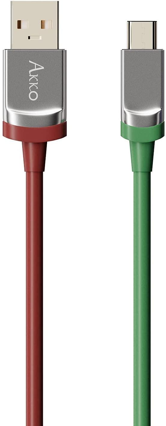 Home All products AKKO COILED AVIATOR CABLE (MATCHA RED...