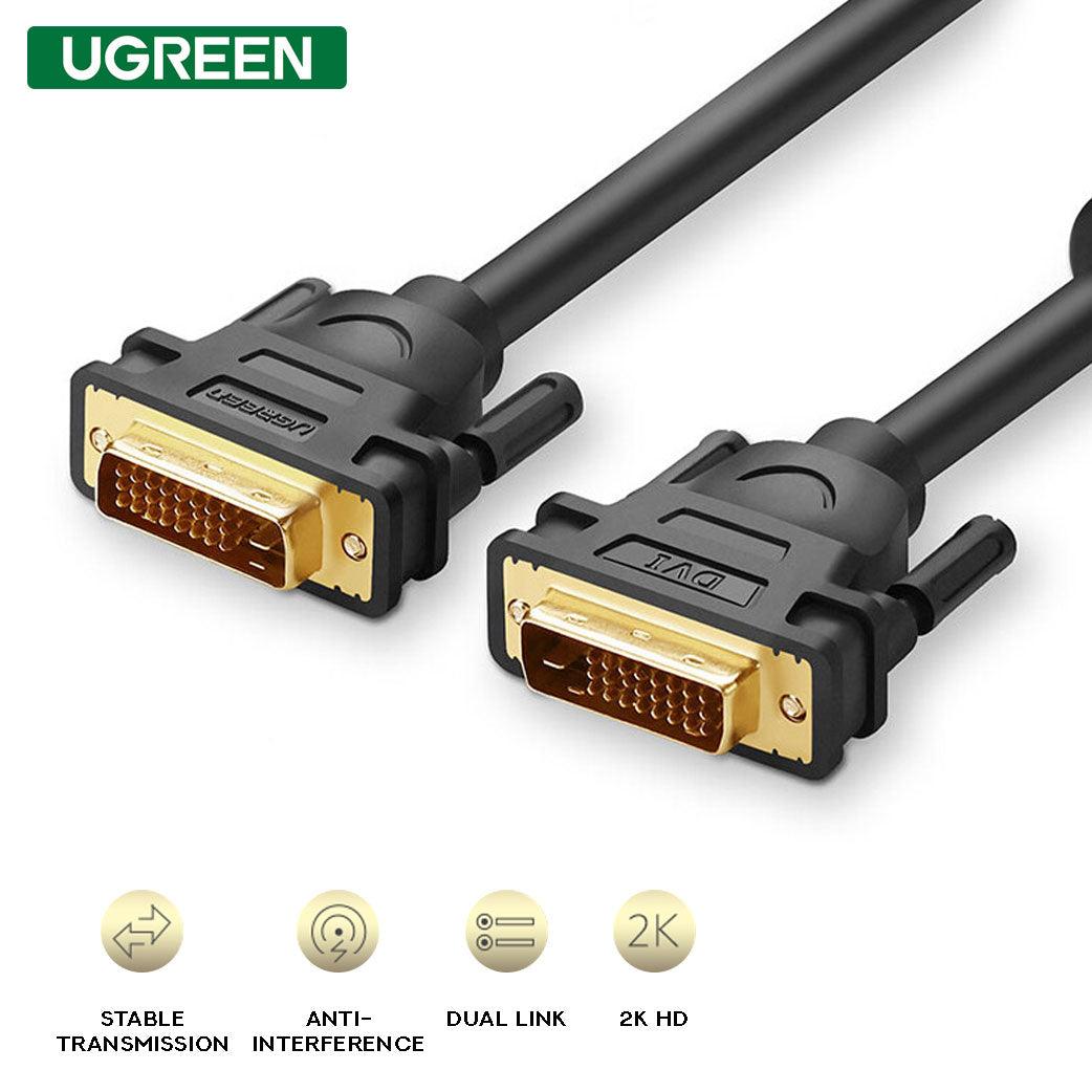Home All products UGREEN DVI (24+1) Male To Male Cable ...