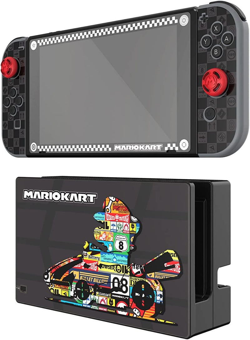 NSW PDP Play & Protect Skins Mario Kart Edition (500-057) - DataBlitz