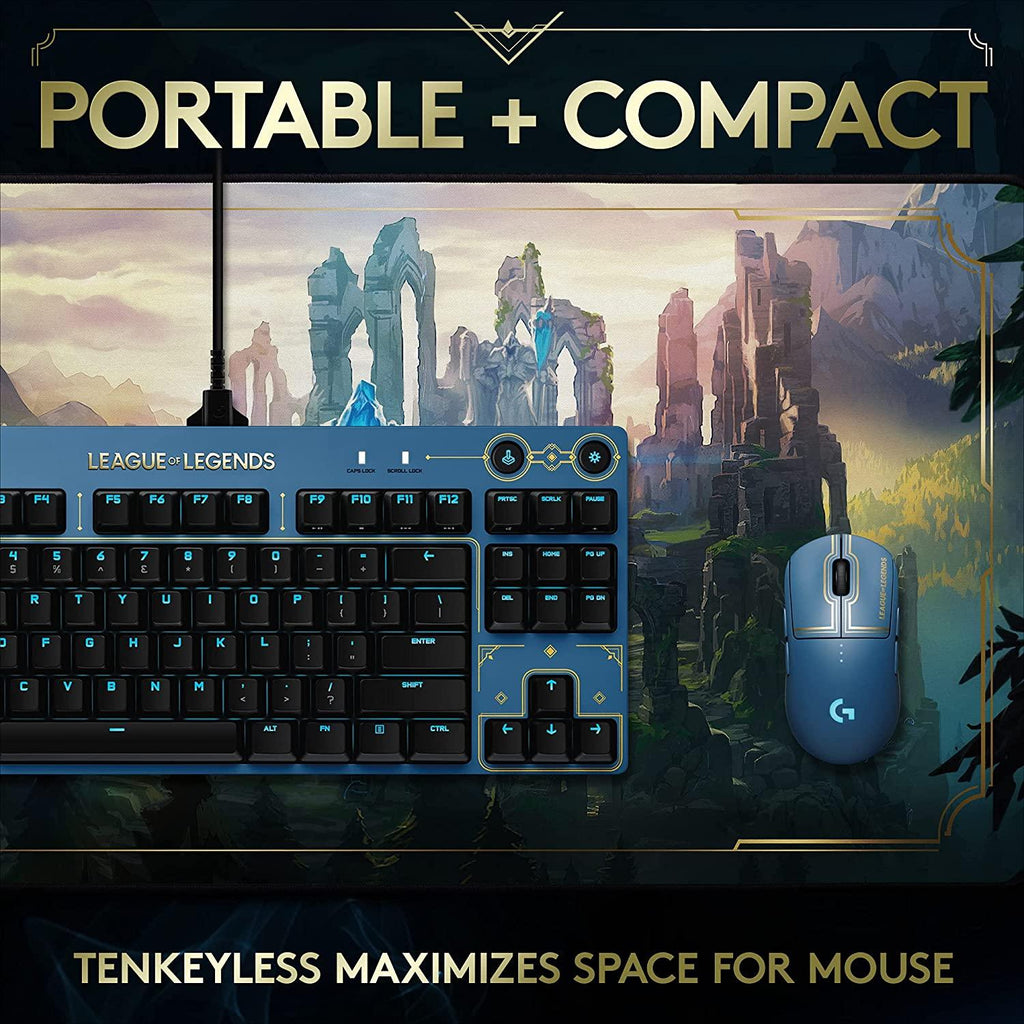 Logitech G Pro Mechanical Keyboard League Of Legends Edition logitech-g-pro-mechanical-keyboard-league-of-legends-edition