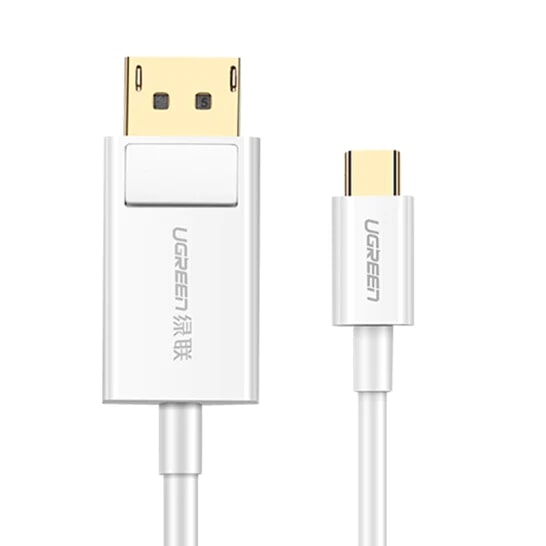 Home All products Ugreen USB-C To DP Cable 1.5M (White)...