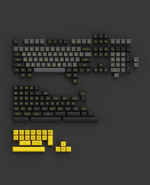 Home All products AKKO Black & Gold Keycaps Set ABS SAL...