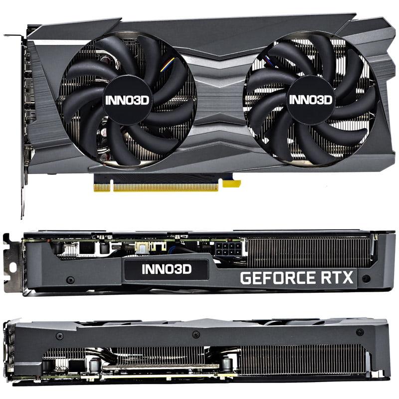 INNO3D GeForce RTX 3060 Twin X2 OC 12GB GDDR6 Graphics Card (N30602-12D6X-11902120H)