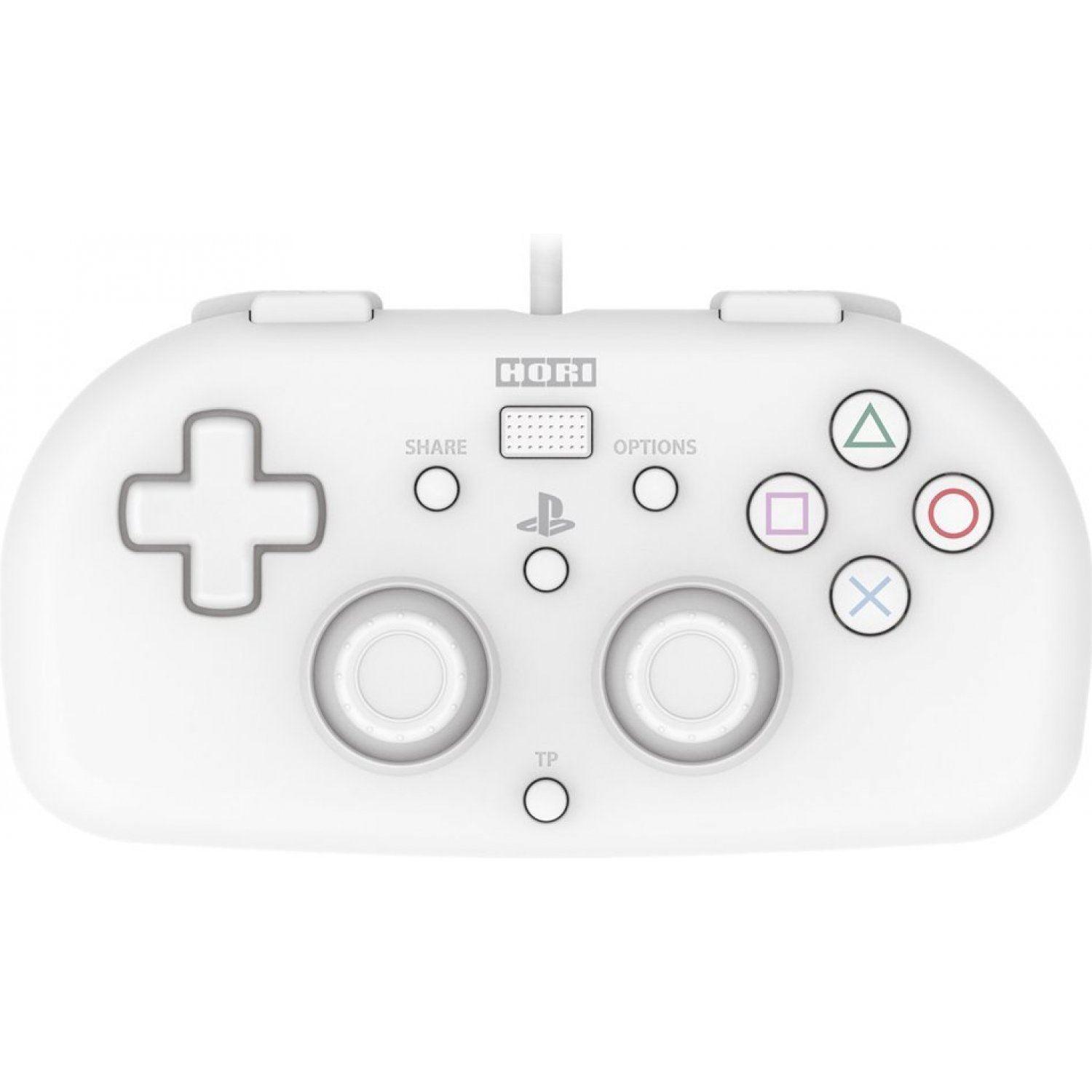 Home All products PS4 Hori Wired Controller Light White...