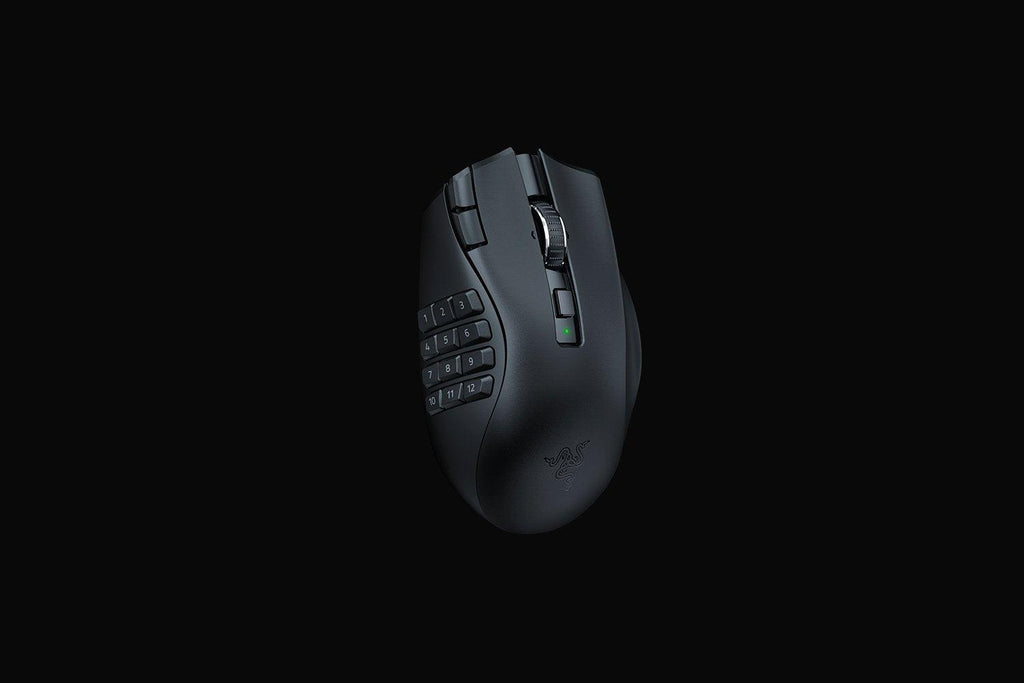 Razer Naga V2 Hyperspeed Ergonomic Wireless MMO Gaming Mouse