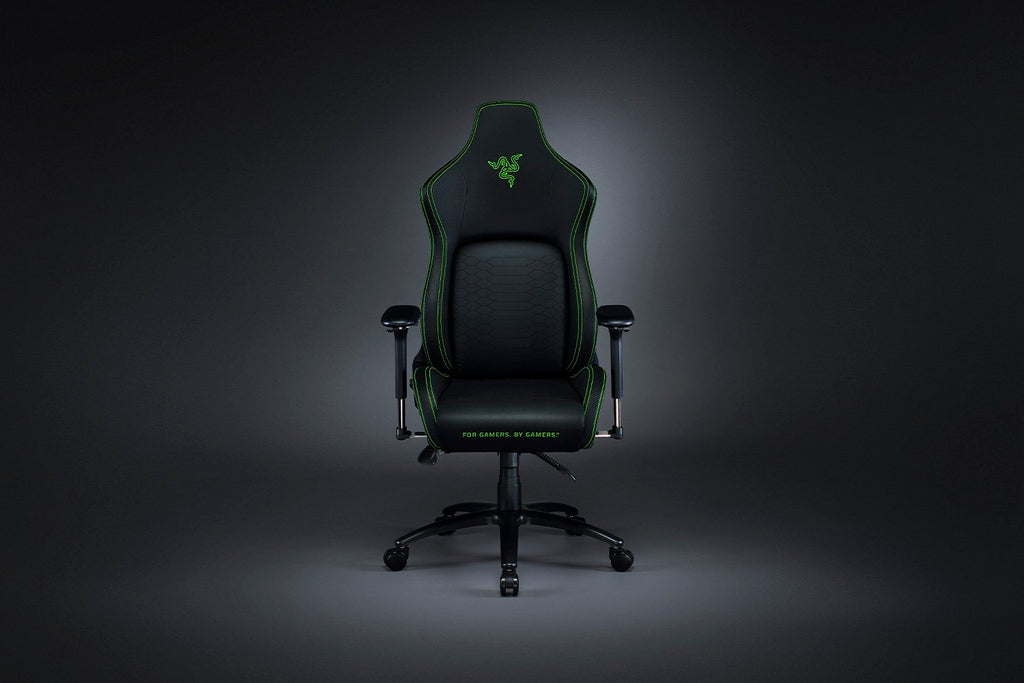 Razer Iskur XL Gaming Chair With Built-In Lumbar Support (Black/Green)