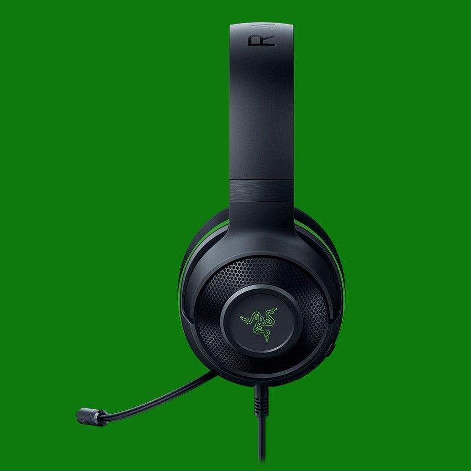 Razer Kraken X Wired Console Gaming Headset For Console (Xbox Green)