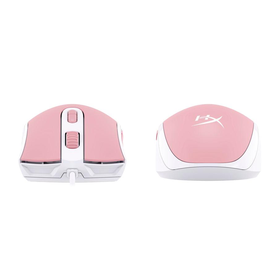 HYPERX Pulsefire Core RGB Gaming Mouse (White/Pink) (639P1AA)