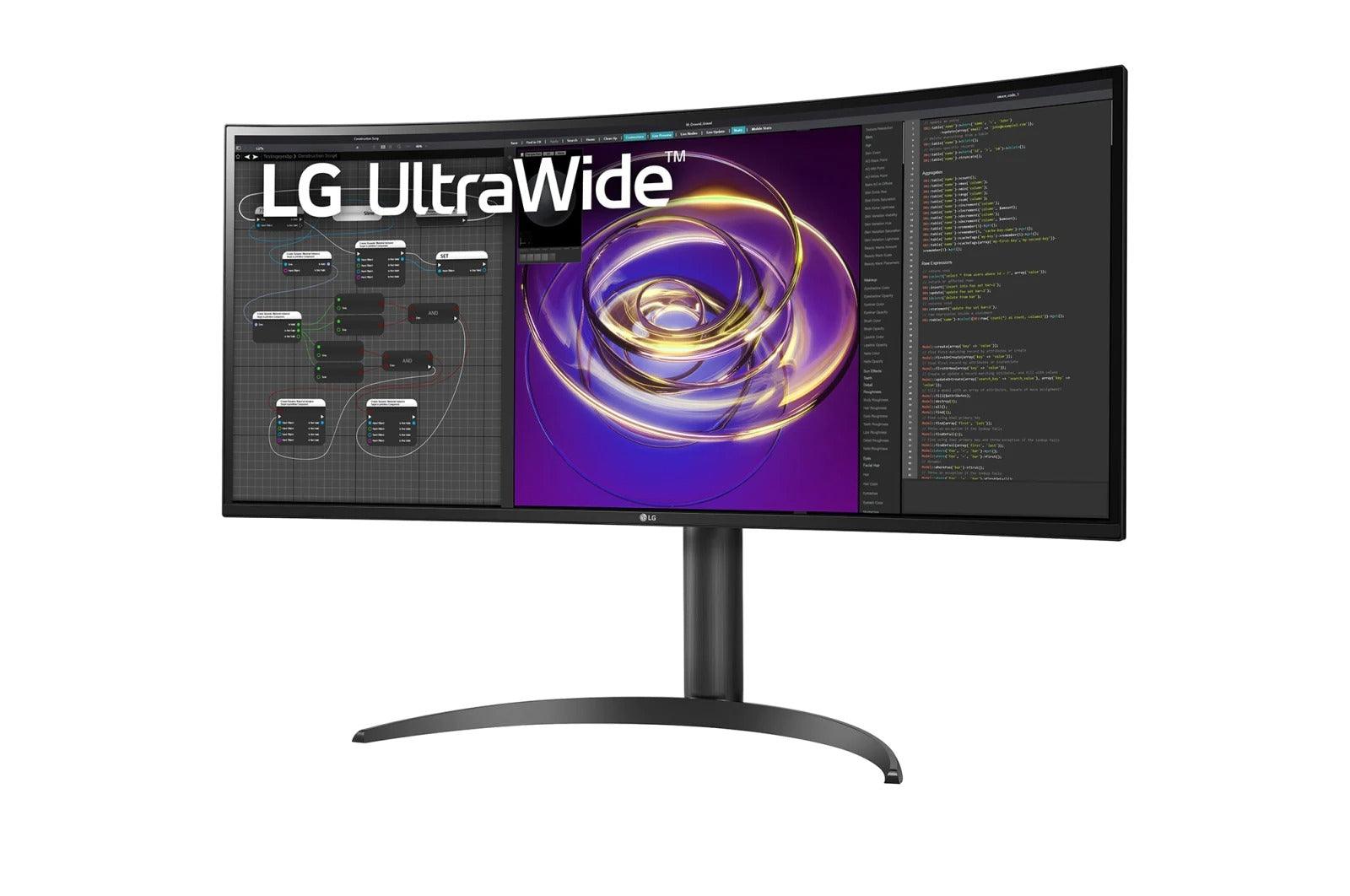Home All products LG 34WP85C-B 34” Curved Ultrawide QH...