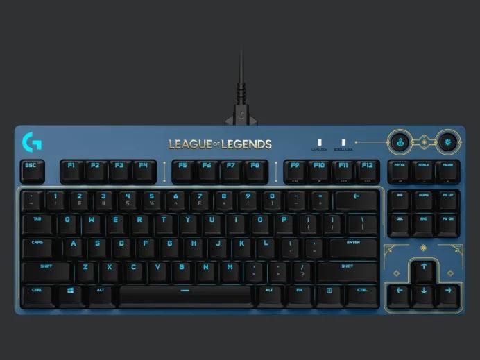 LOGITECH G PRO MECHANICAL KEYBOARD LEAGUE OF LEGENDS EDITION DataBlitz logitech-g-pro-mechanical-keyboard-league-of-legends-edition-datablitz