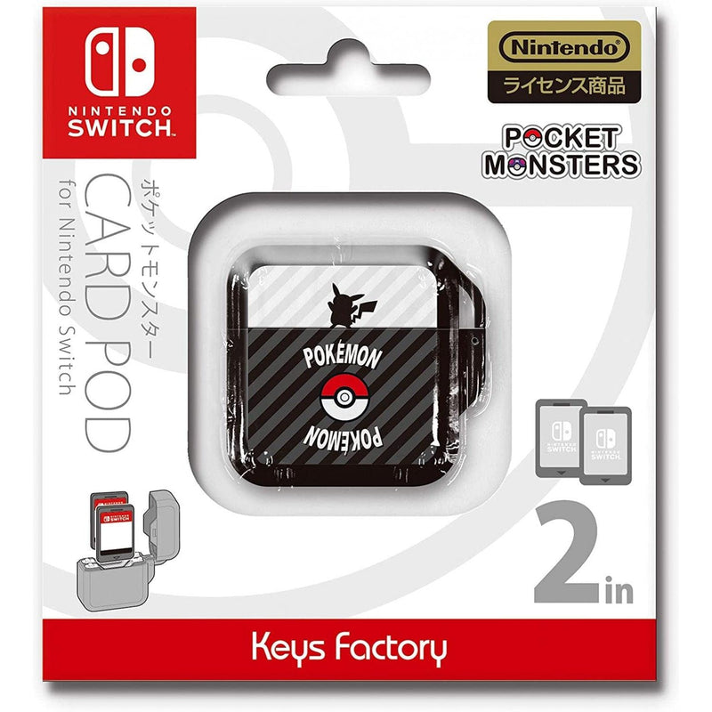NSW KEYS FACTORY POKEMON POCKET MONSTER CARD POD (2 CARDS) FOR NINTENDO ...