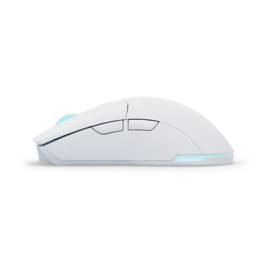 PWNAGE Ultra Custom Symm 2 Wireless RGB Gaming Mouse Solid Sides (White ...